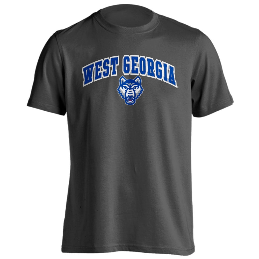 University of West Georgia Wolves Classic Arch with Mascot Short Sleeve ...