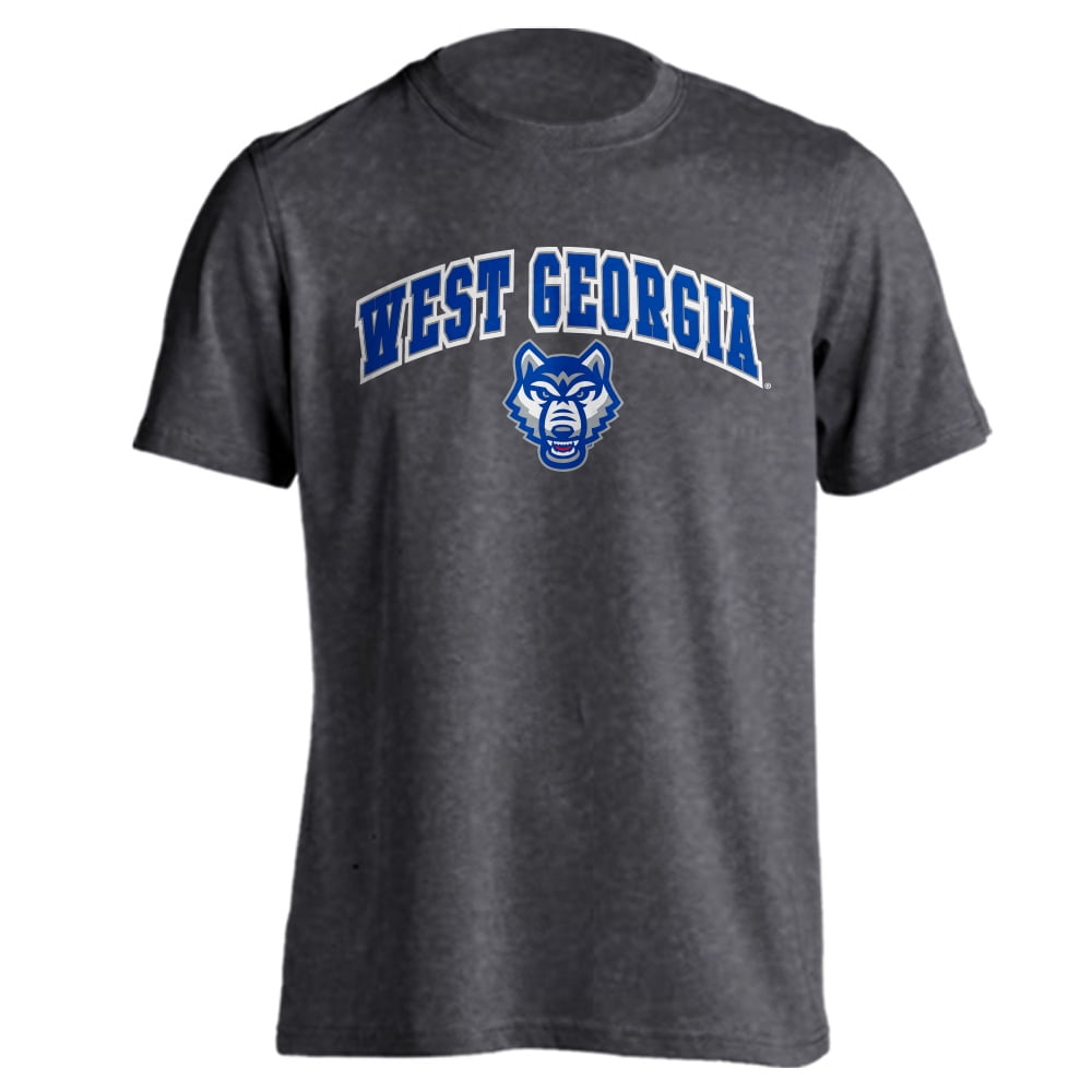 University of West Georgia Wolves Classic Arch with Mascot Short Sleeve ...