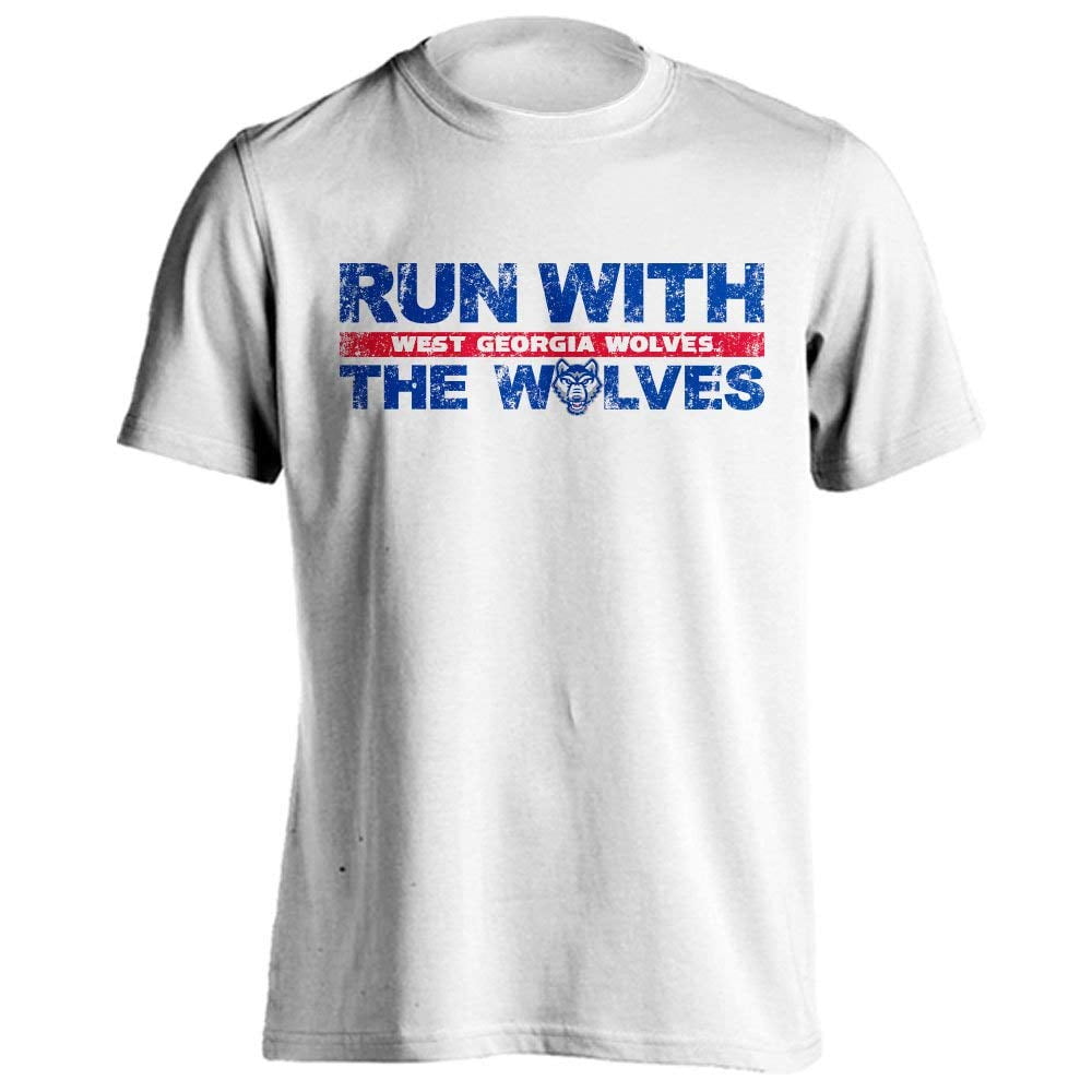 University of West Georgia Wolves UWG Run With The Wolves Short Sleeve ...