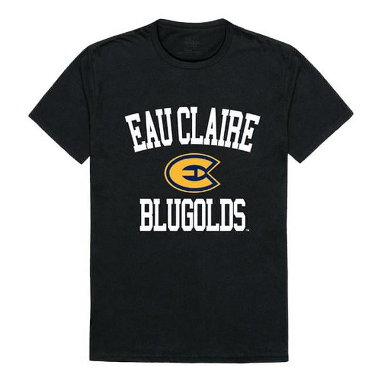 University of Wisconsin-Eau Claire Men Arch T-Shirt, Black & White ...