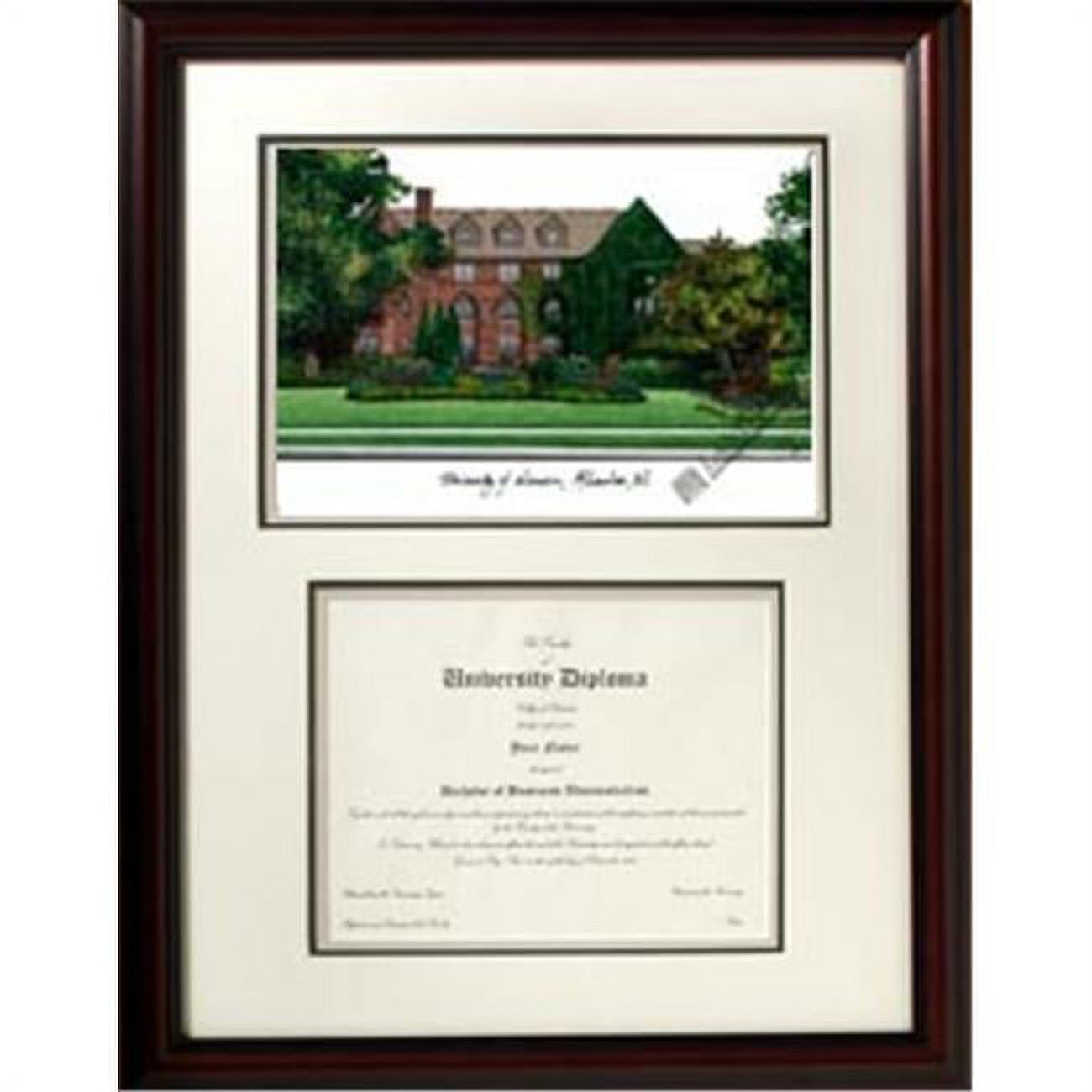 University of Wisconsin Milwaukee Scholar CI3MHA Diploma Frame ...