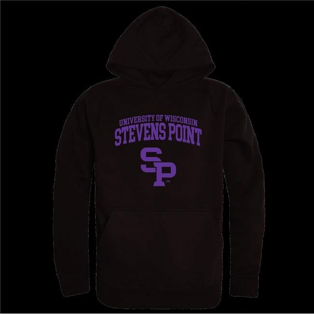 University of Wisconsin-Stevens Point Pointers Seal Hoodie, Black ...
