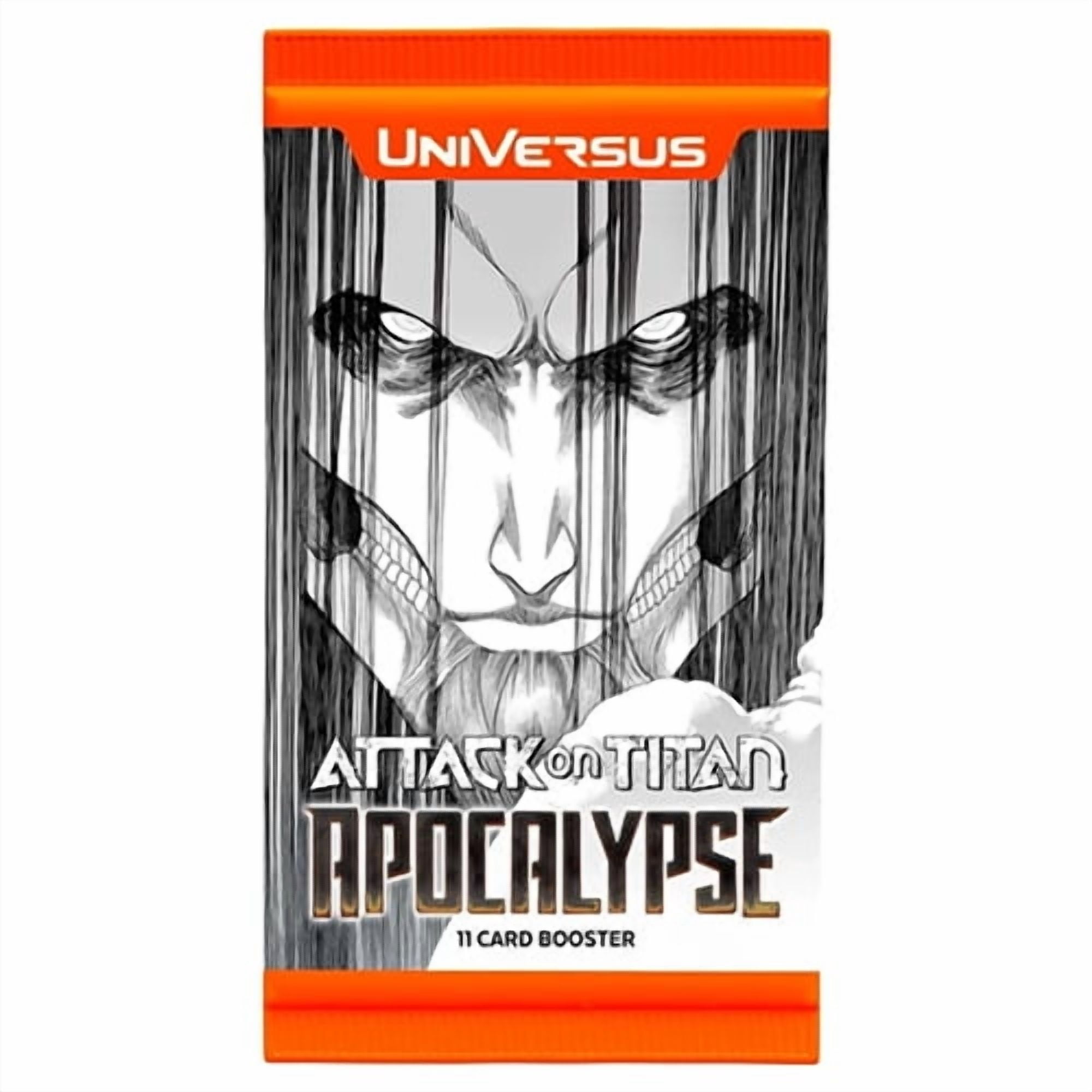 Universus Attack On Titan Apocalypse CCG - BOOSTER PACK [11 Cards ...