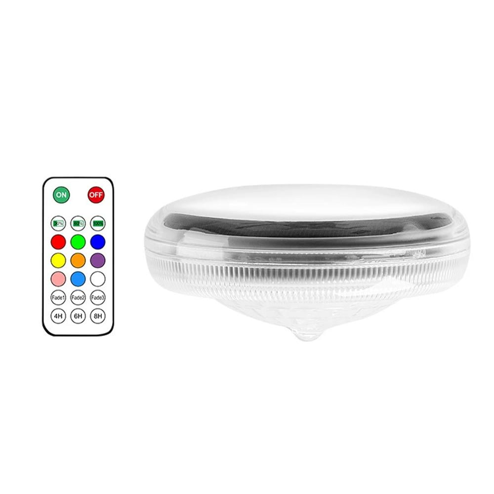 Univora Solar Rechargeable Floating Pool Lights, IP68 Waterproof, Color ...