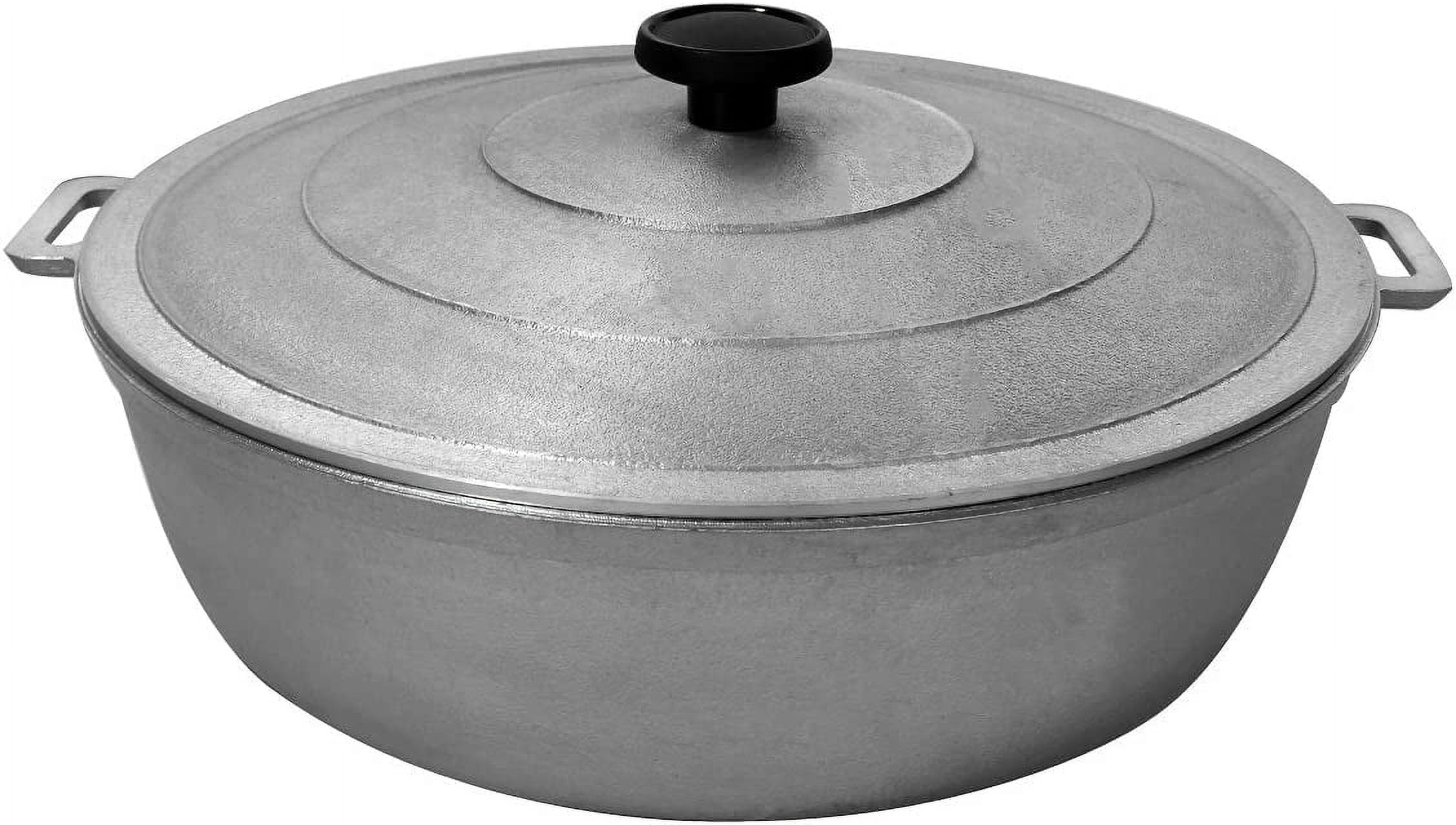 Uniware 9900 Super Quality Aluminum Caldero,Dutch Oven,3.4 QT,Silver ...