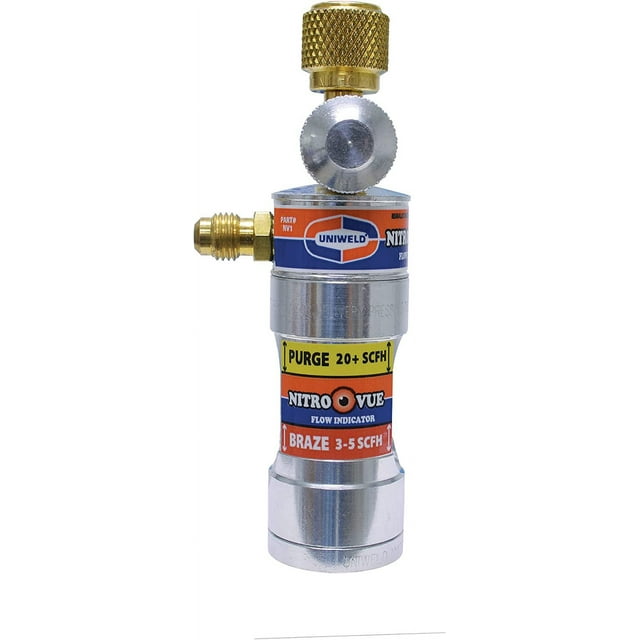 Uniweld NV1 Nitro Vue Flow Indicator with 1/4 Uniweld NV1 Nitro Vue Flow Indicator with 1/4