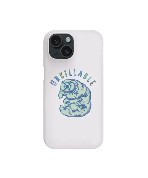 Unkillable Tardigrade Science Phone Case for iPhone 16 15 14 13 12 11 ...