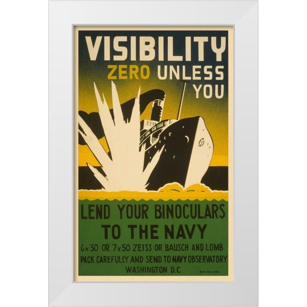 Unknown 10x14 White Modern Wood Framed Museum Art Print Titled ...