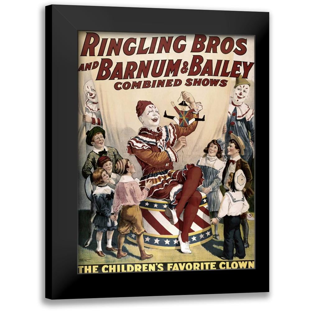 Unknown 11x14 Black Modern Framed Museum Art Print Titled - Barnum and ...
