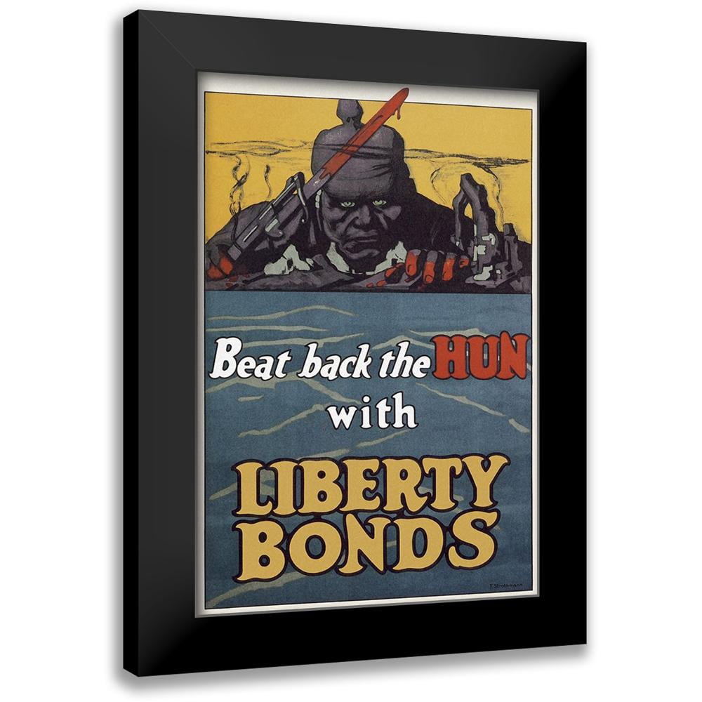 Unknown 11x14 Black Modern Framed Museum Art Print Titled - WWI: Beat ...