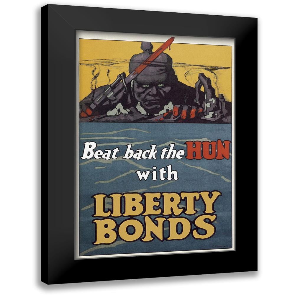 Unknown 11x14 Black Modern Framed Museum Art Print Titled - WWI: Beat ...