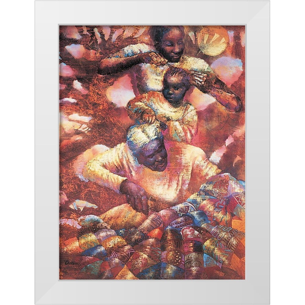 Unknown 11x14 White Modern Wood Framed Museum Art Print Titled ...