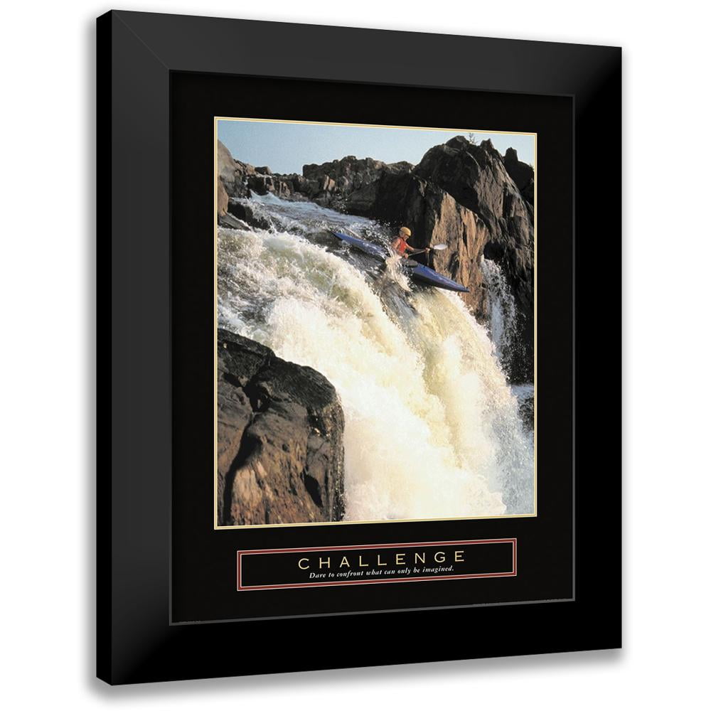 Unknown 12x14 Black Modern Framed Museum Art Print Titled - Challenge ...