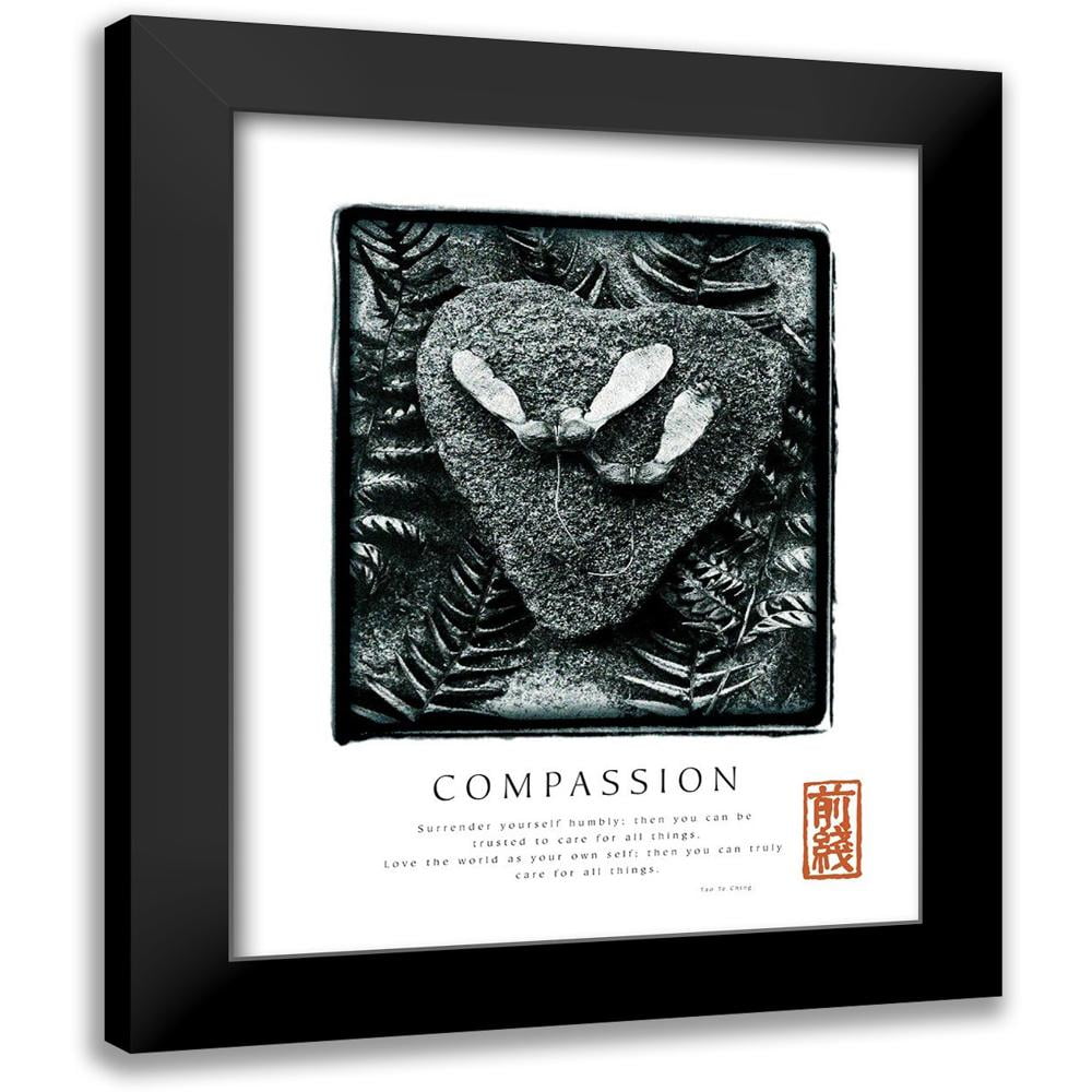 Unknown 12x14 Black Modern Framed Museum Art Print Titled - Compassion ...