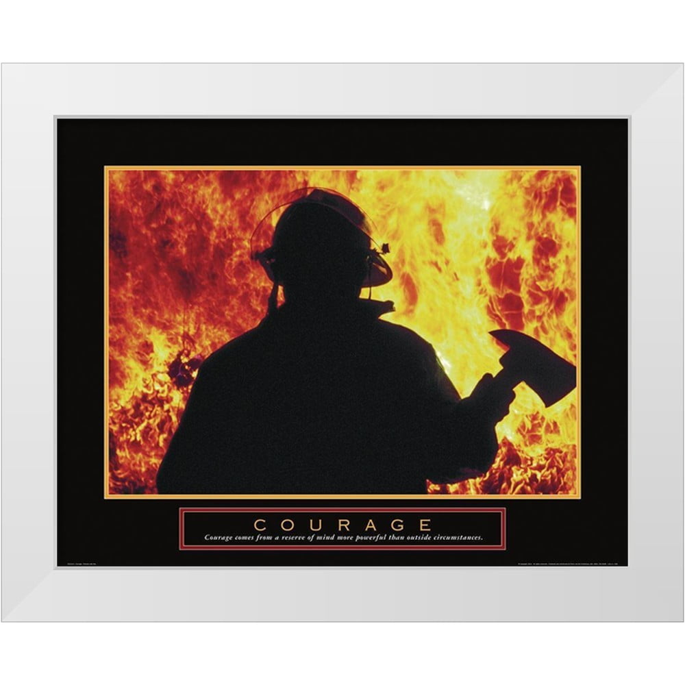 Unknown 14x12 White Modern Wood Framed Museum Art Print Titled ...