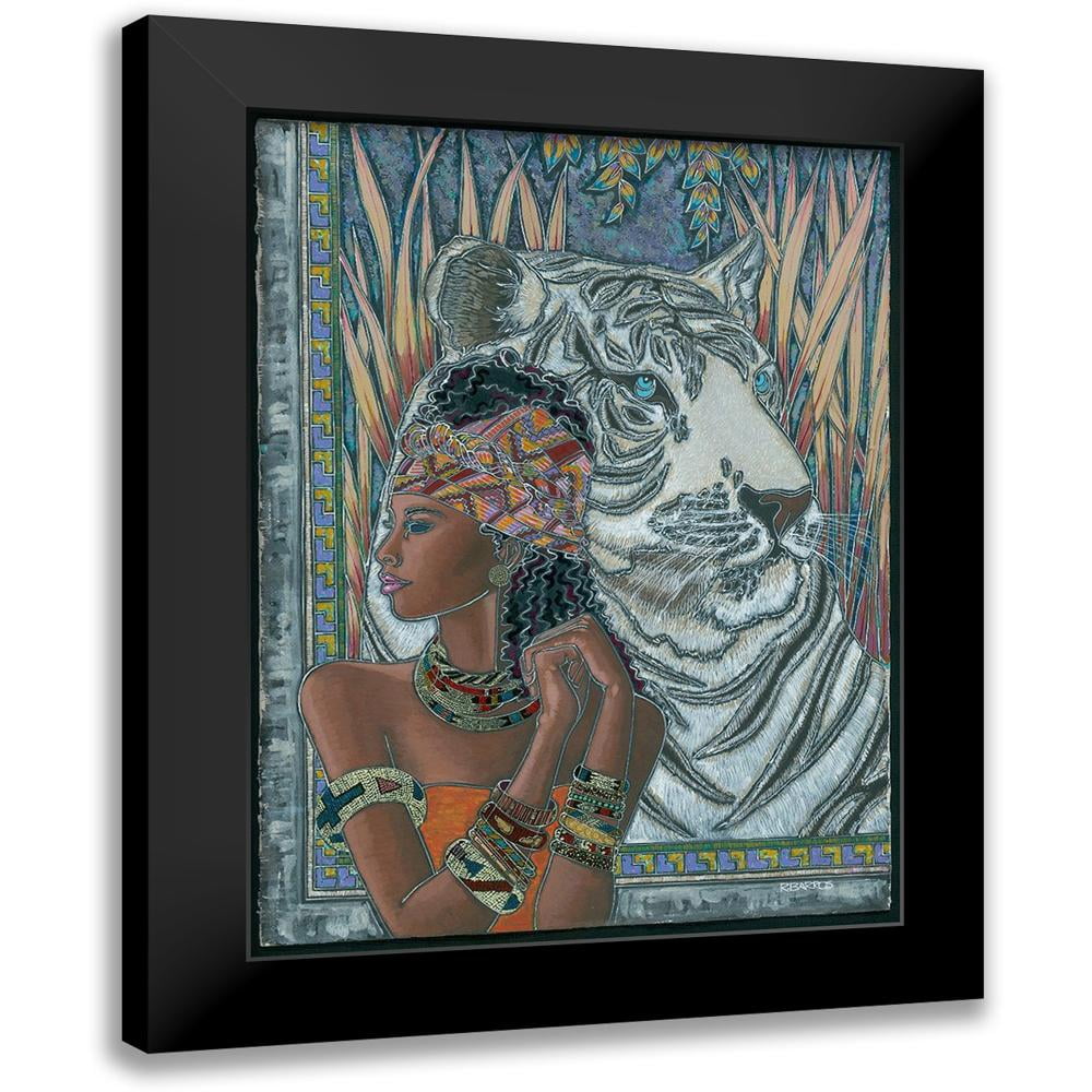 Unknown 14x18 Black Modern Framed Museum Art Print Titled - Nubian ...
