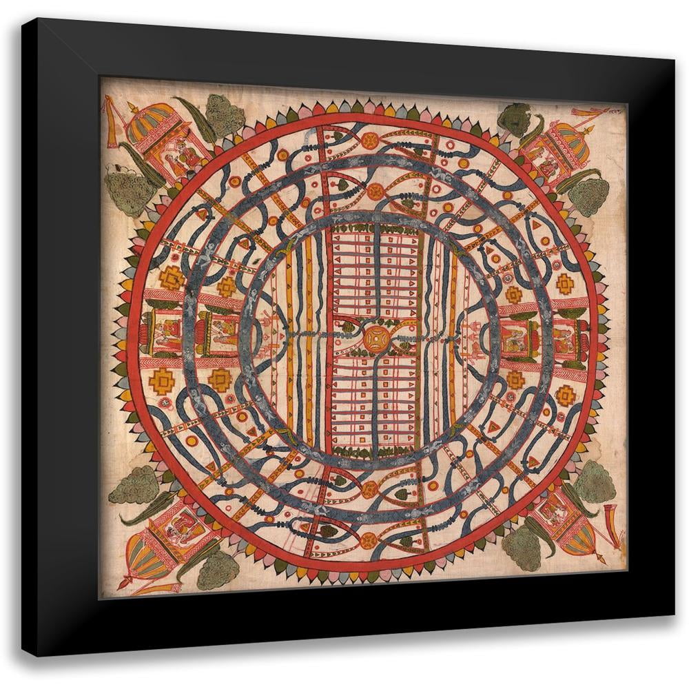 Unknown 15x15 Black Modern Framed Museum Art Print Titled - Manuyaloka ...