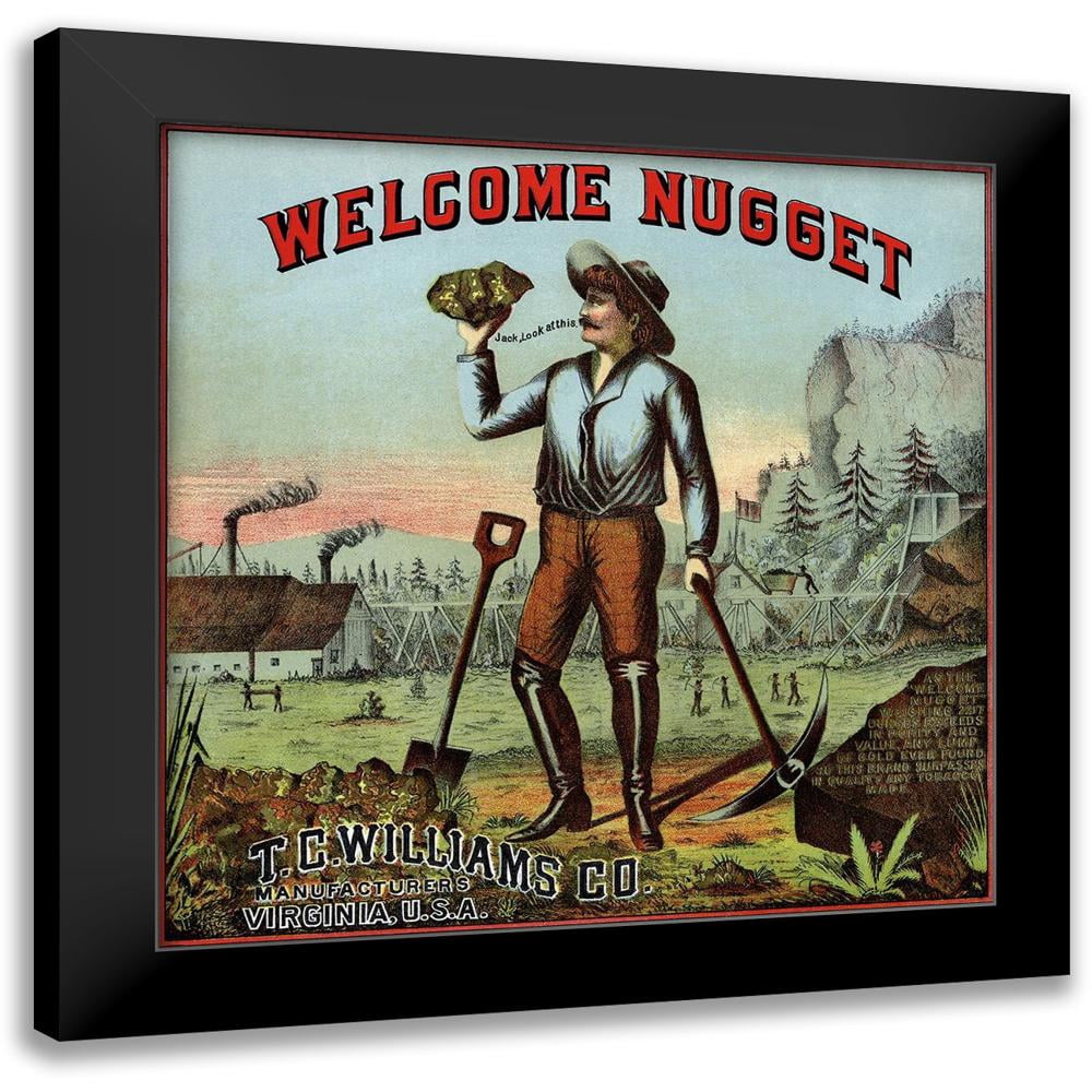 Unknown 15x15 Black Modern Framed Museum Art Print Titled - Welcome ...