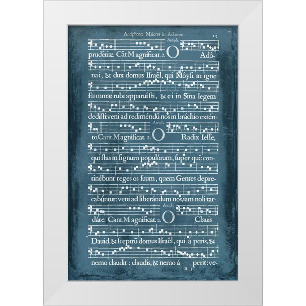 Unknown 17x24 White Modern Wood Framed Museum Art Print Titled ...