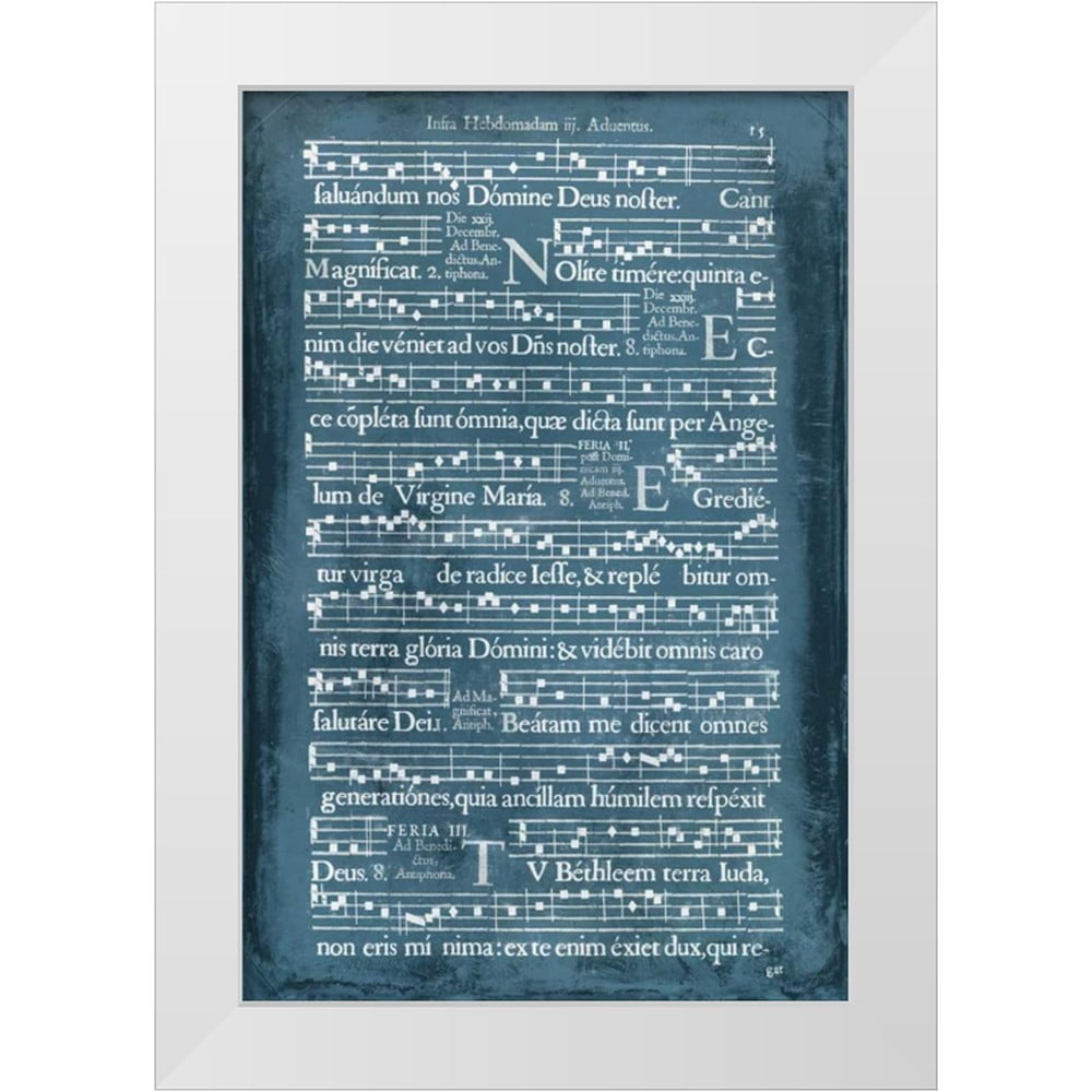Unknown 17x24 White Modern Wood Framed Museum Art Print Titled ...