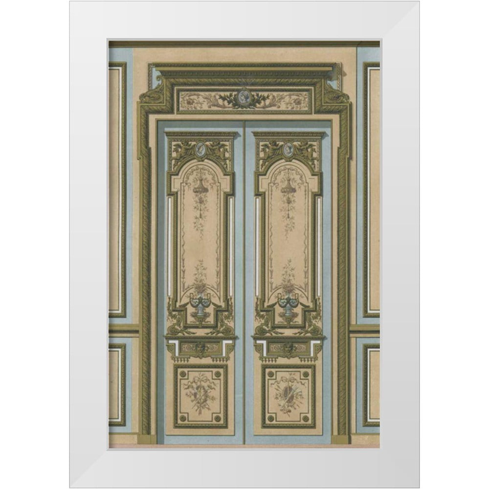 Unknown 17x24 White Modern Wood Framed Museum Art Print Titled - Palace ...