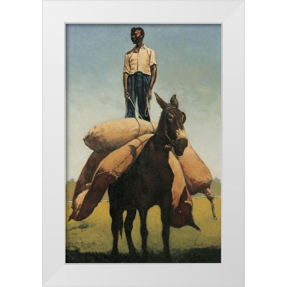 Unknown 17x24 White Modern Wood Framed Museum Art Print Titled - Whoa ...