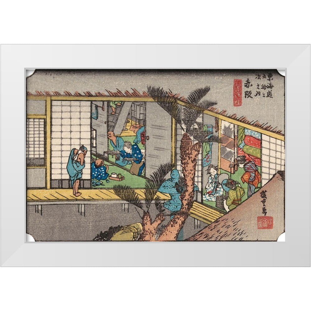 Unknown 18x13 White Modern Wood Framed Museum Art Print Titled - Iconic ...