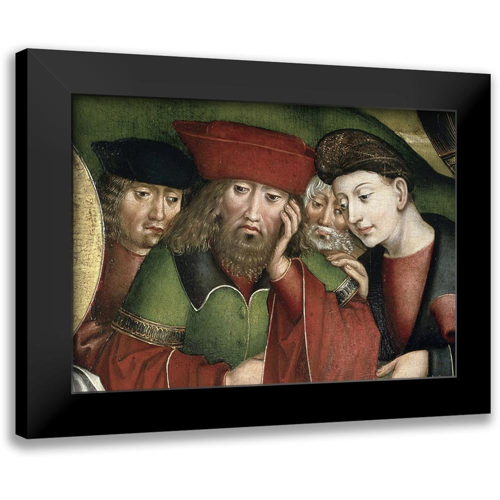 Unknown 18x14 Black Modern Framed Museum Art Print Titled - Adoration ...