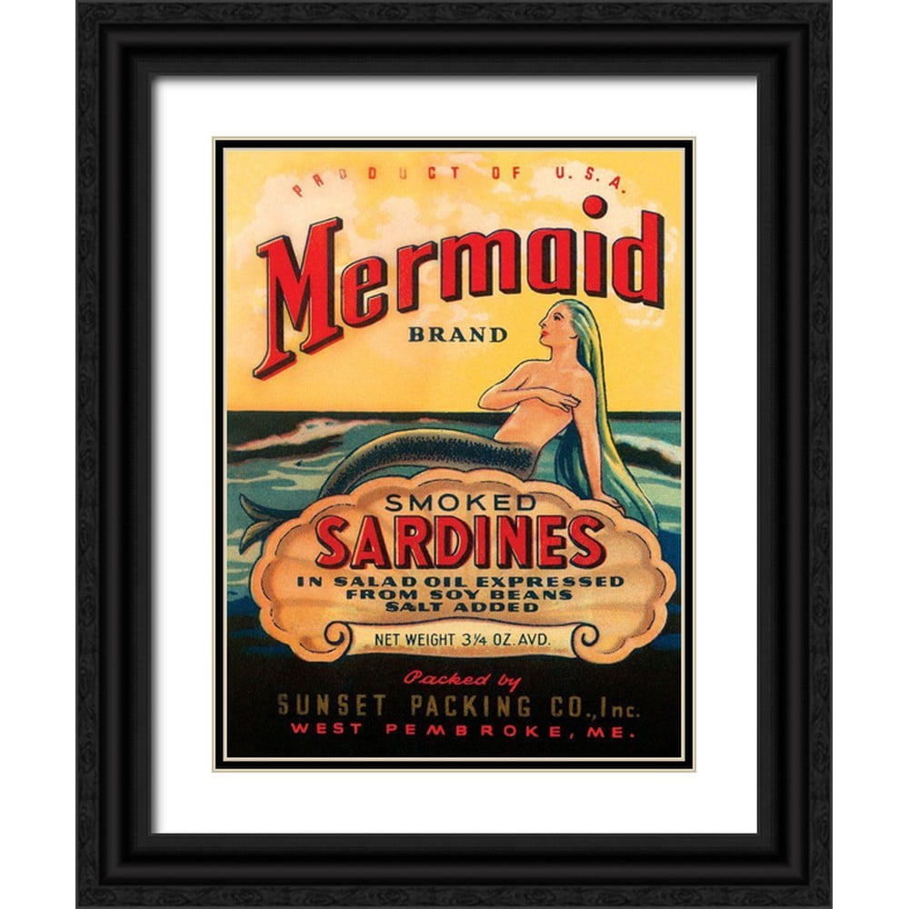 Unknown 19x24 Black Ornate Wood Framed with Double Matting Museum Art ...