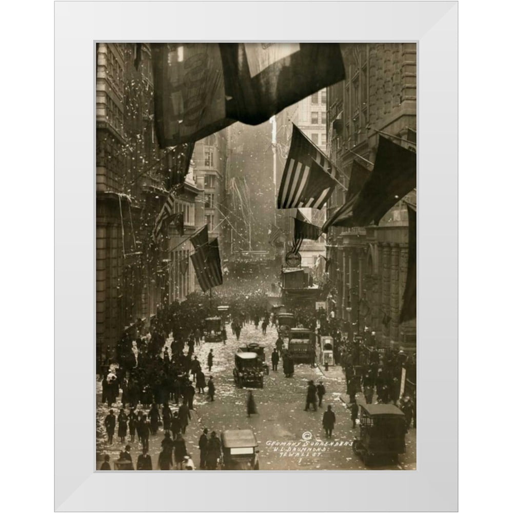 Unknown 19x24 White Modern Wood Framed Museum Art Print Titled - Wall ...