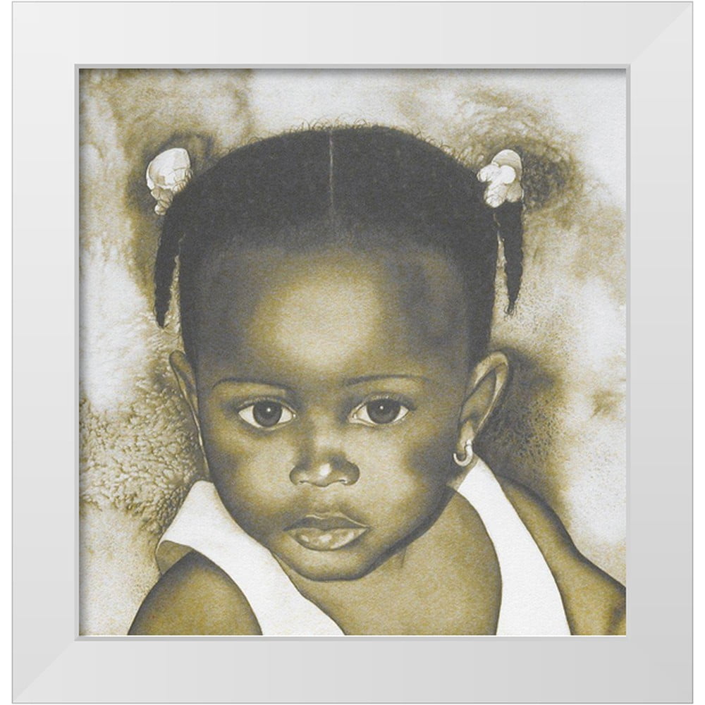 Unknown 20x21 White Modern Wood Framed Museum Art Print Titled ...