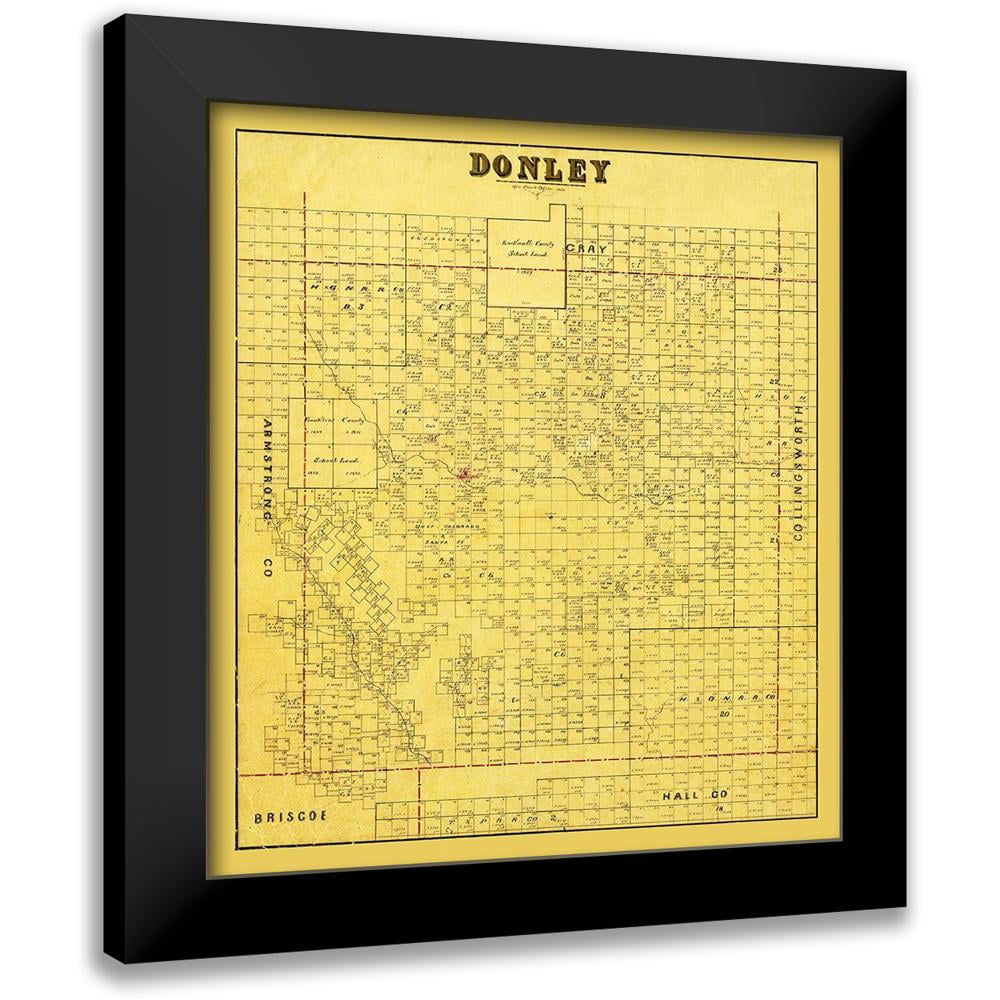 Unknown 20x22 Black Modern Framed Museum Art Print Titled - Donley ...