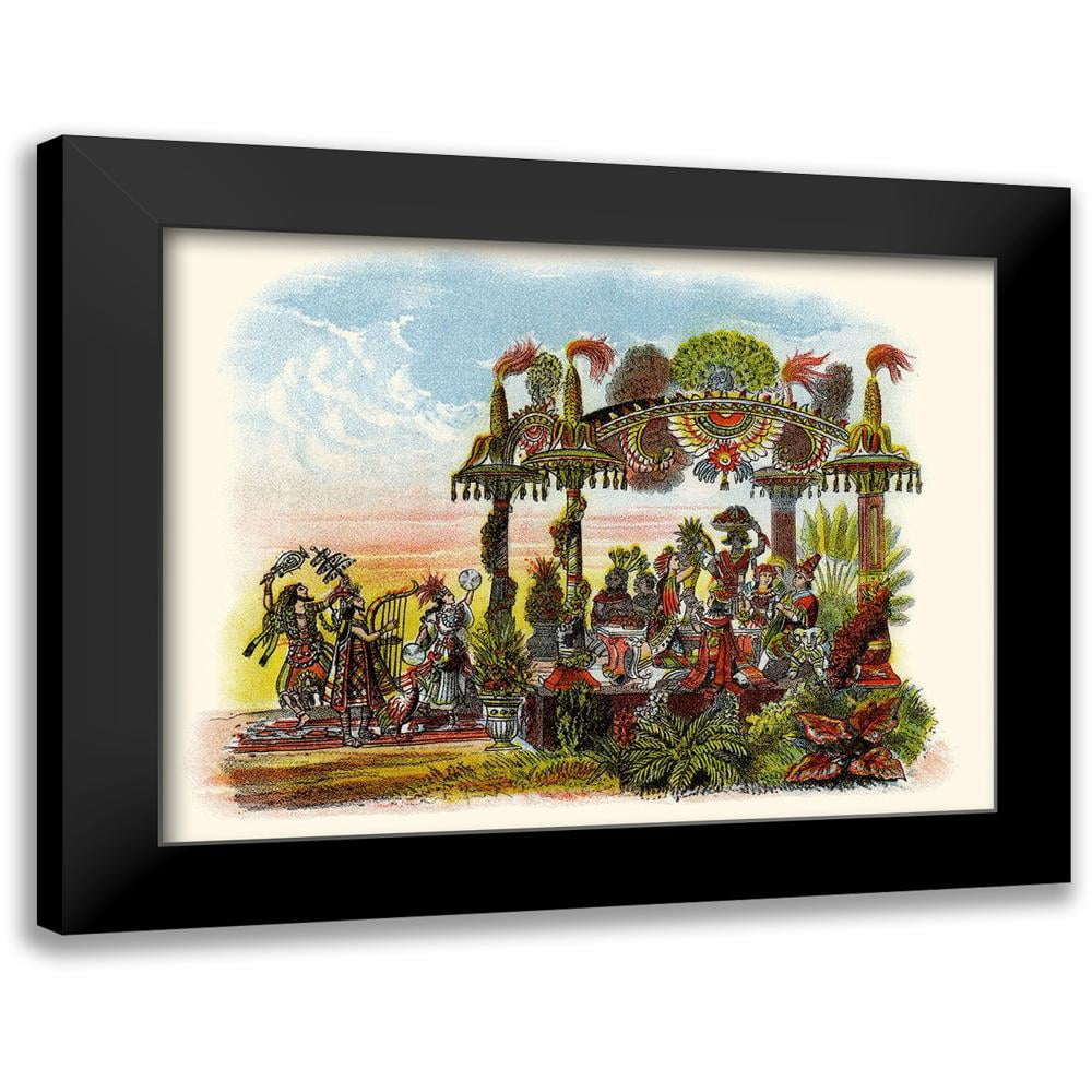 Unknown 24x19 Black Modern Framed Museum Art Print Titled - Feast ...