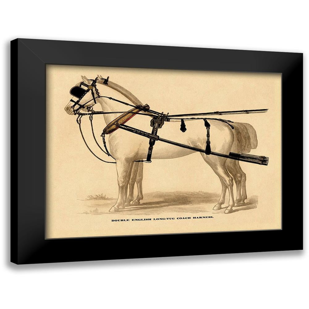Unknown 24x19 Black Modern Framed Museum Art Print Titled - Saddles and ...