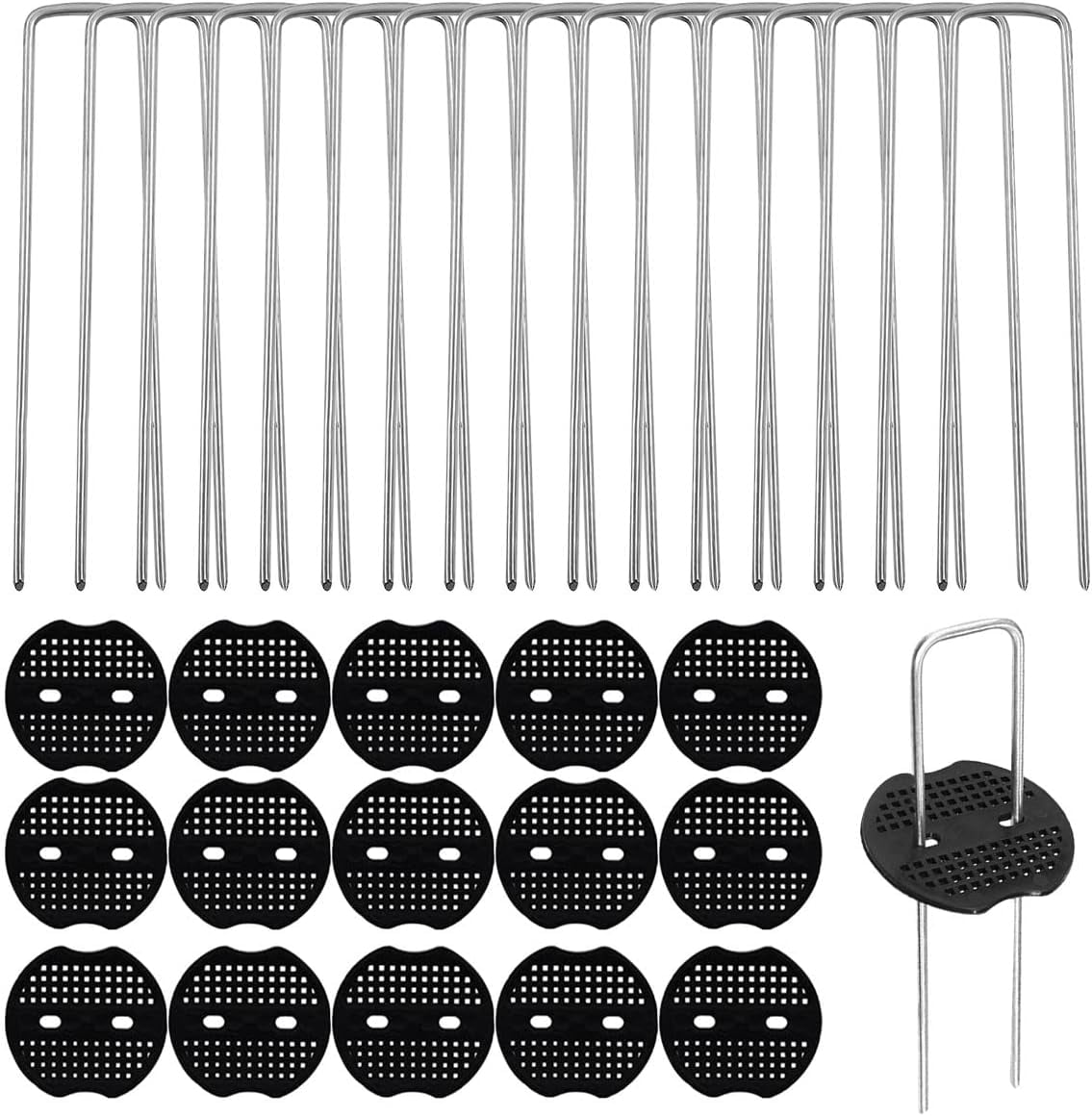 Unleash Your Landscaping Potential - Heavy Duty Metal Garden Stakes ...