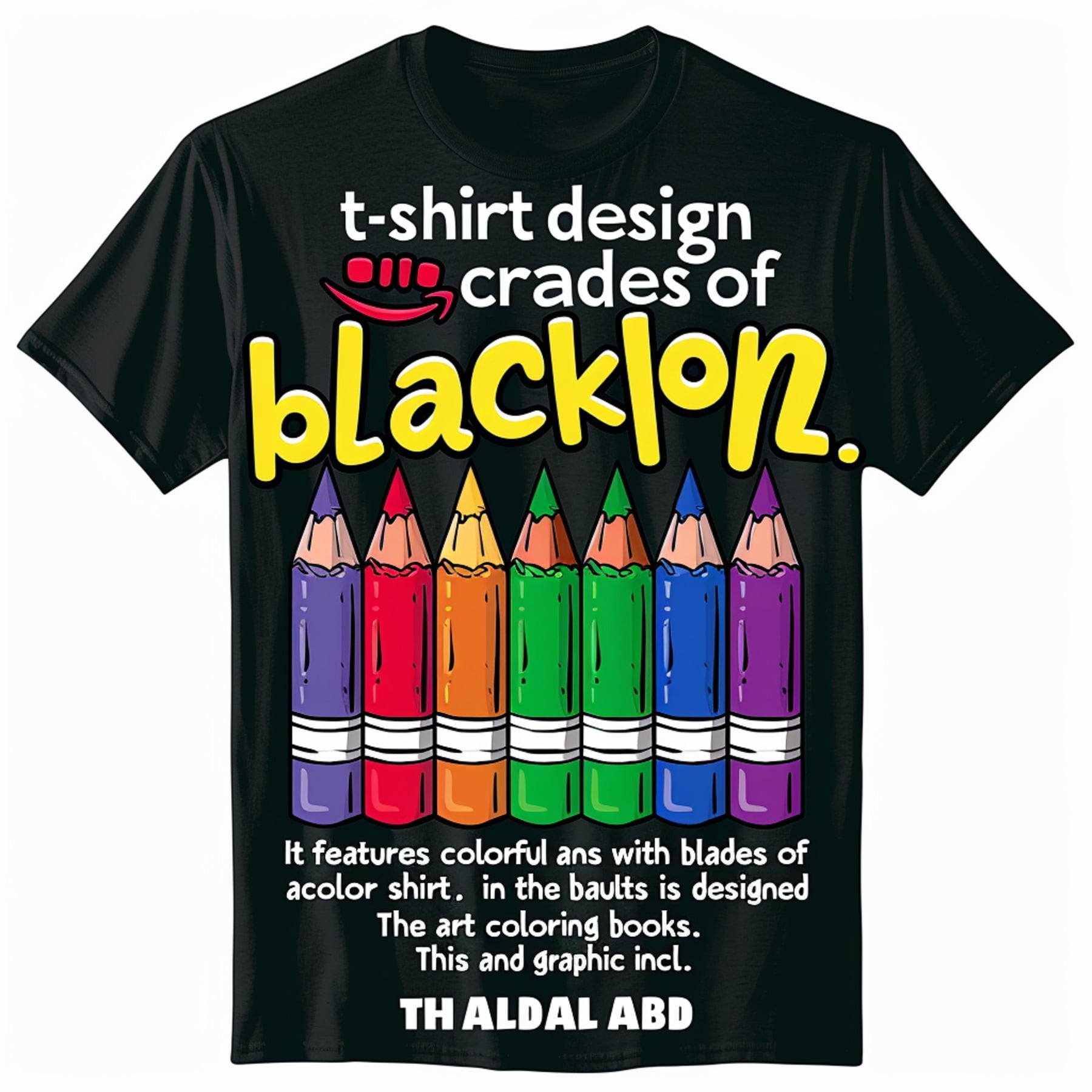 Unleash Your Artistic Side with Our New Cartoonish Crayon Design on a ...