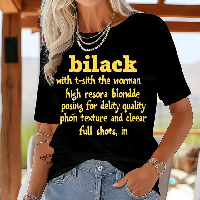 Unleash Your Inner Style Icon with Our Bold Black TShirt Elevate Your ...