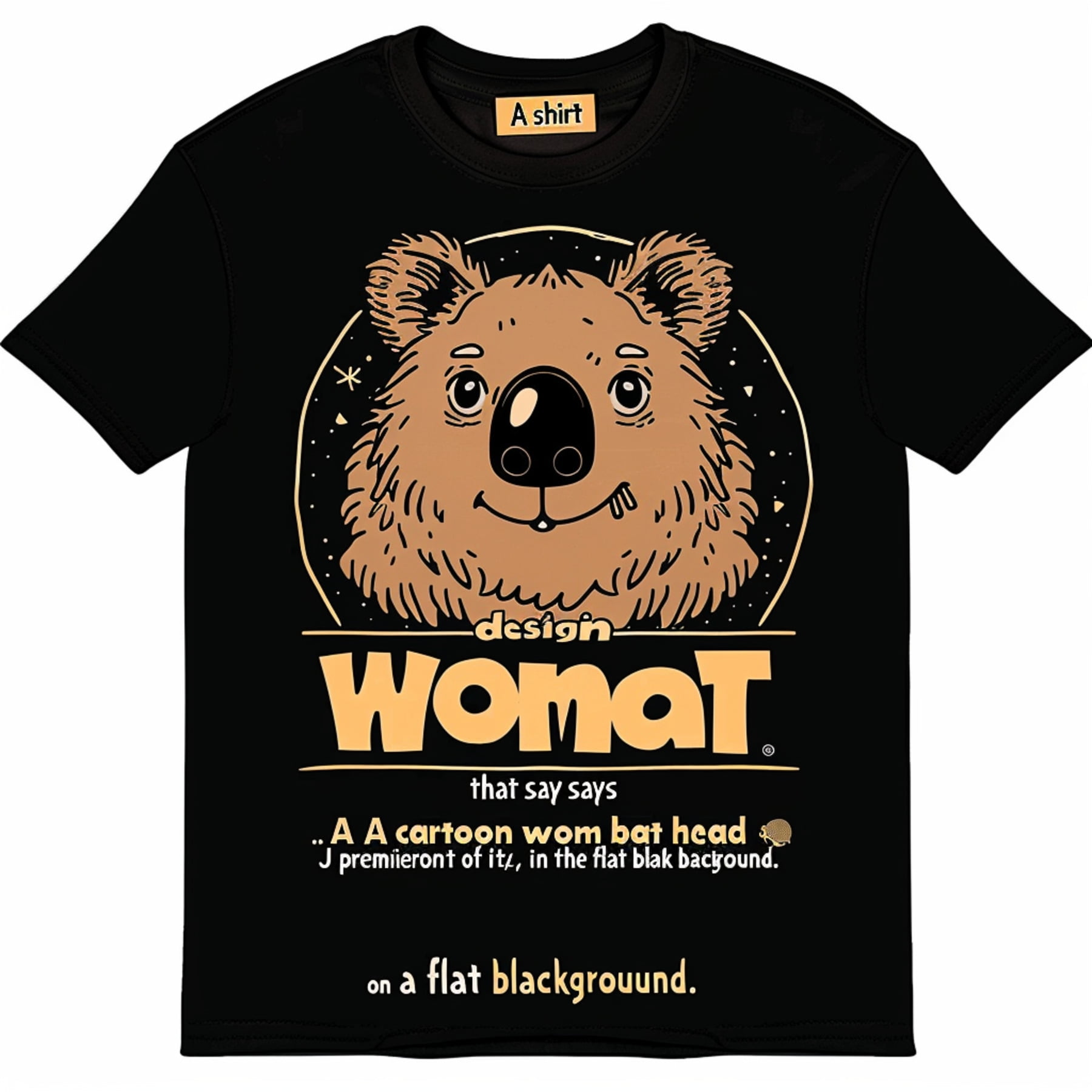 Unleash the Wombat Magic: Elevate Your Style with Our Exclusive Black ...