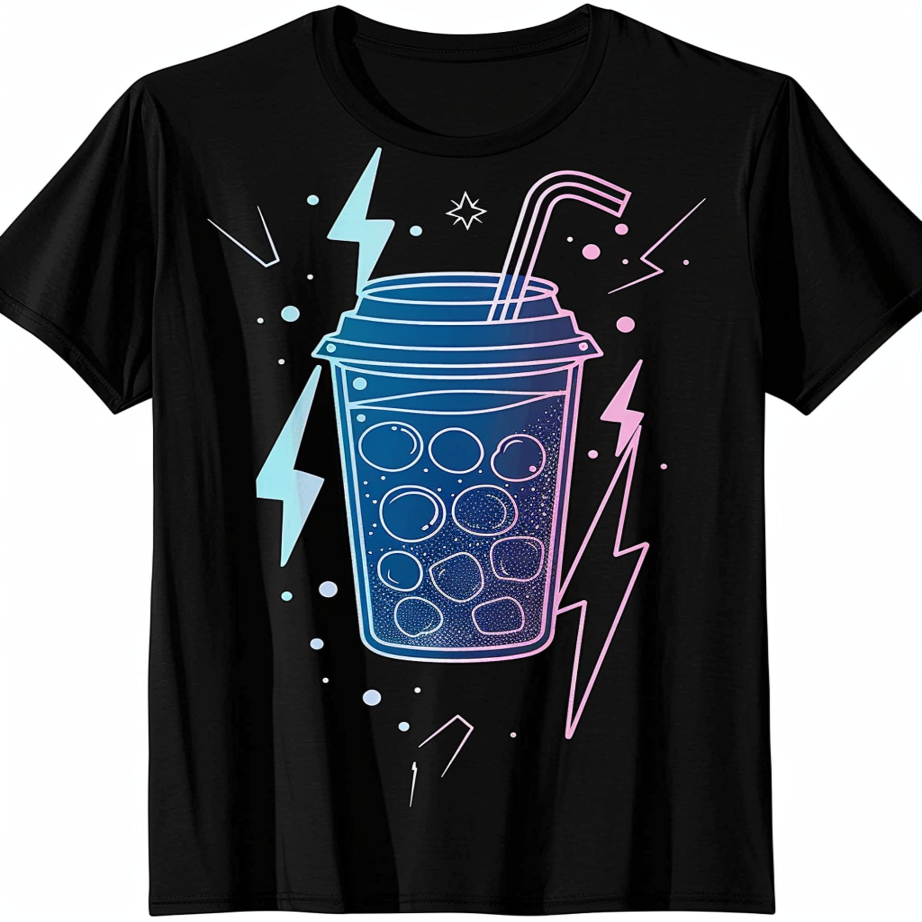 Unleash your inner style with our electrifying Boba Tea design on a ...
