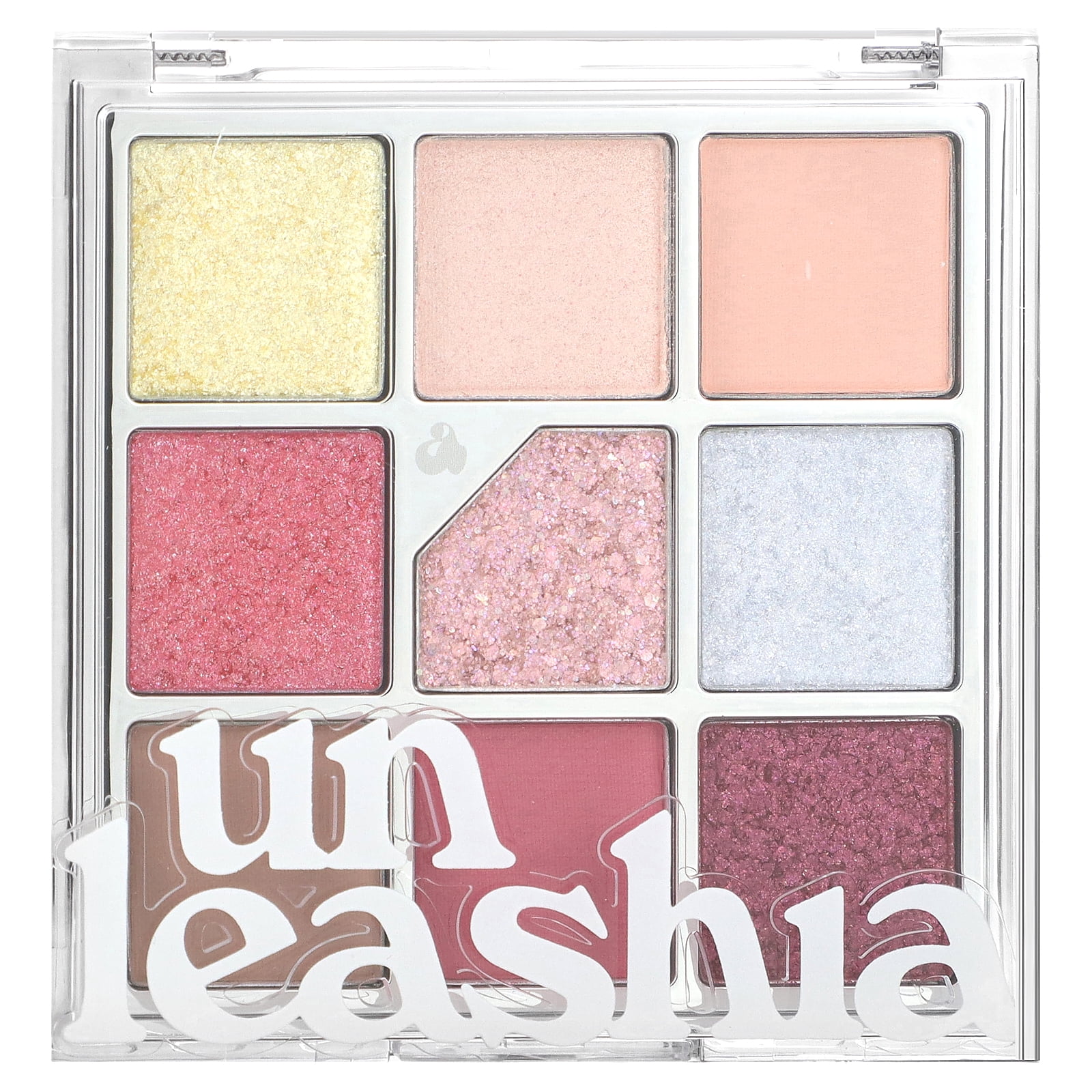 Unleashia Glitterpedia Eyeshadow Palette, No.7 All of Peach Ade, 0.233 ...