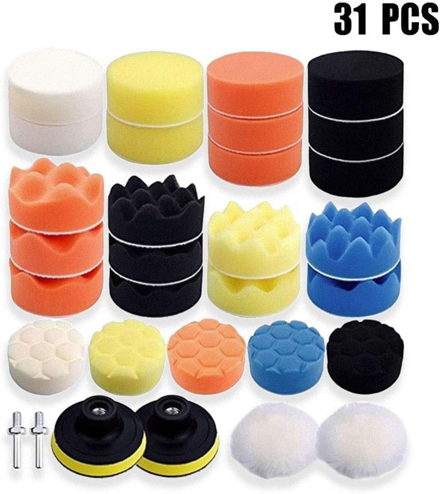 Unleashing Precision In Sanding, 31pcs Foam Sanding Interface Pads ...