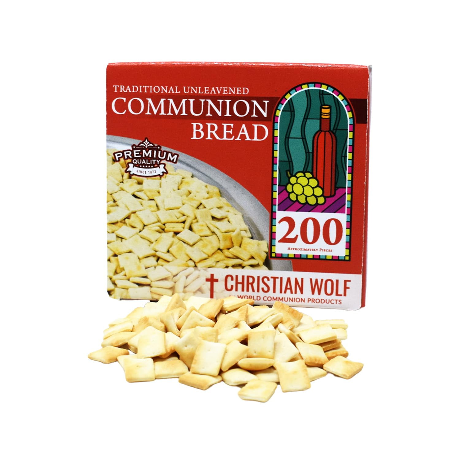 Unleavened Bread for Communion BDF32 (200 pieces) - Walmart.com