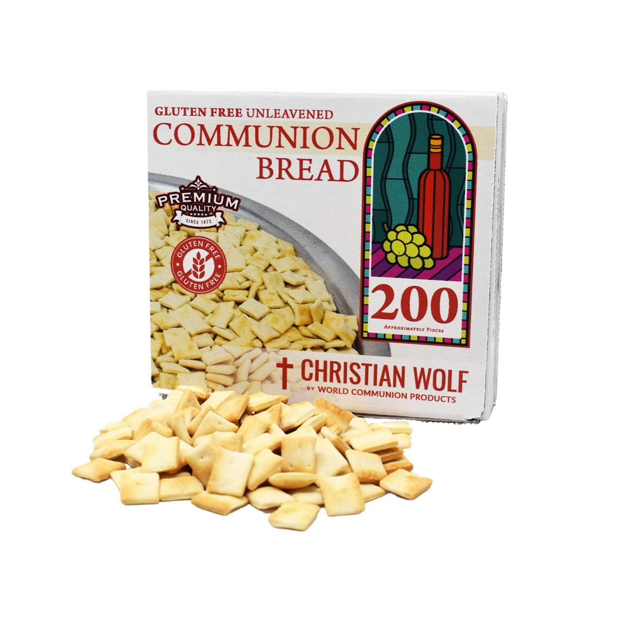 Unleavened Gluten Free Bread BCF26 for Communion (200 pieces) - Walmart.com