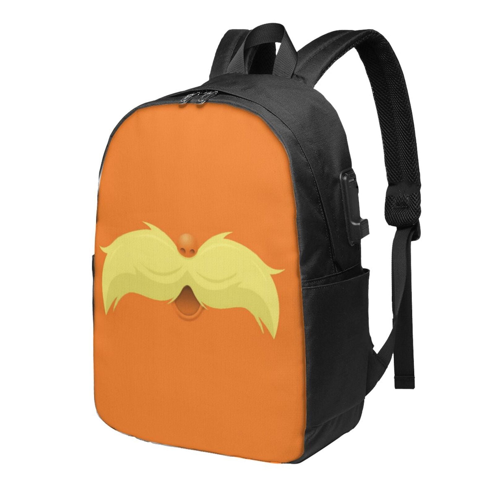 Unless The Lorax Face Backpack Fashion Travel Backpack Laptop Backpack ...