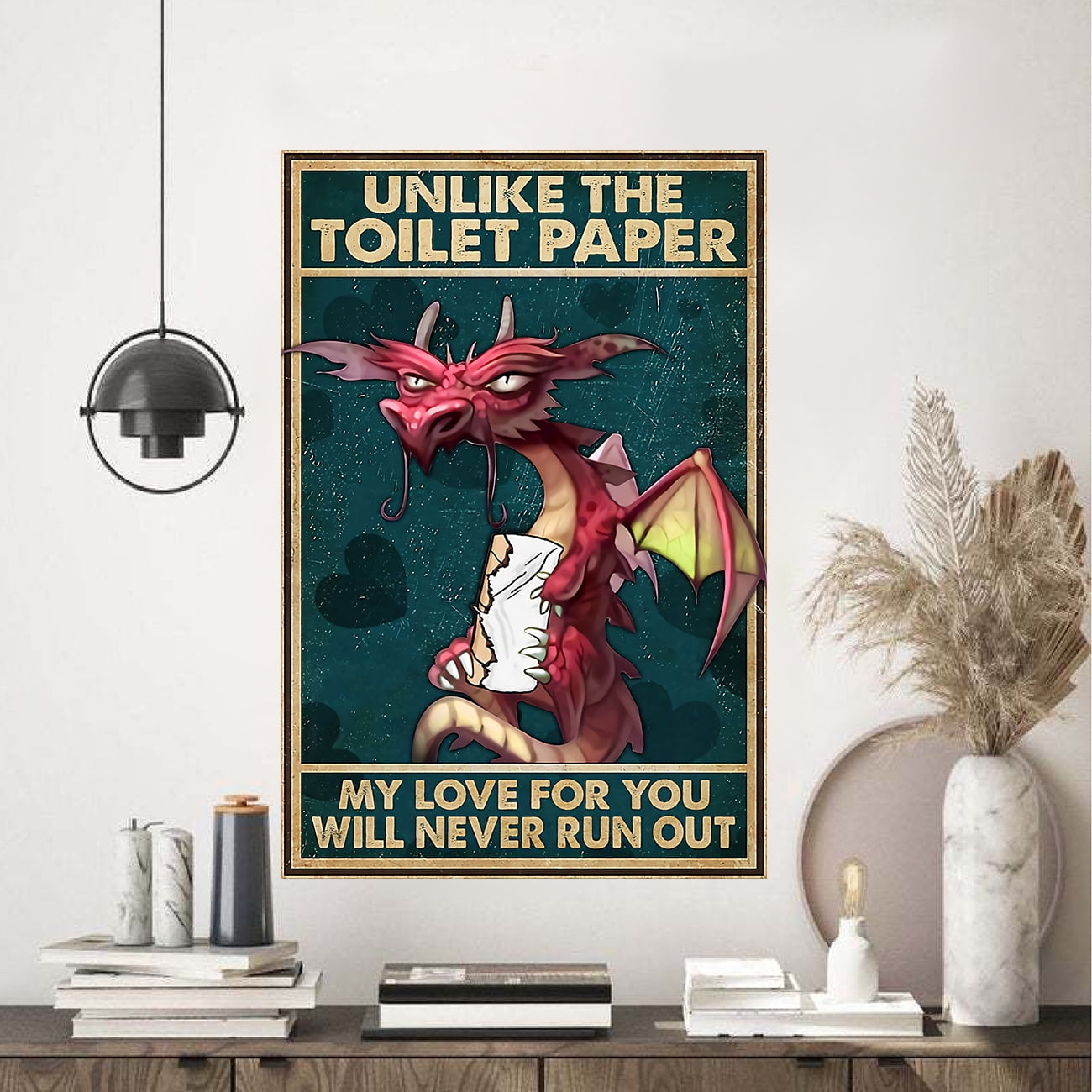 Unlike The Toilet Paper Poster 24 x 36 Inch Poster - Walmart.com