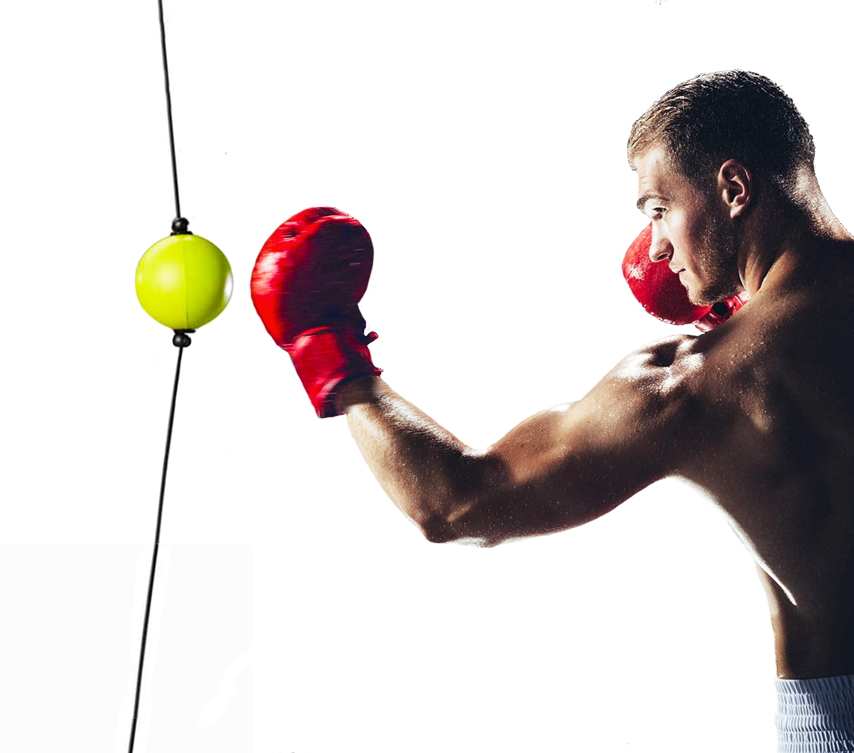 Unlimit Double End Punching Ball Speed Punching Bag Platform with ...