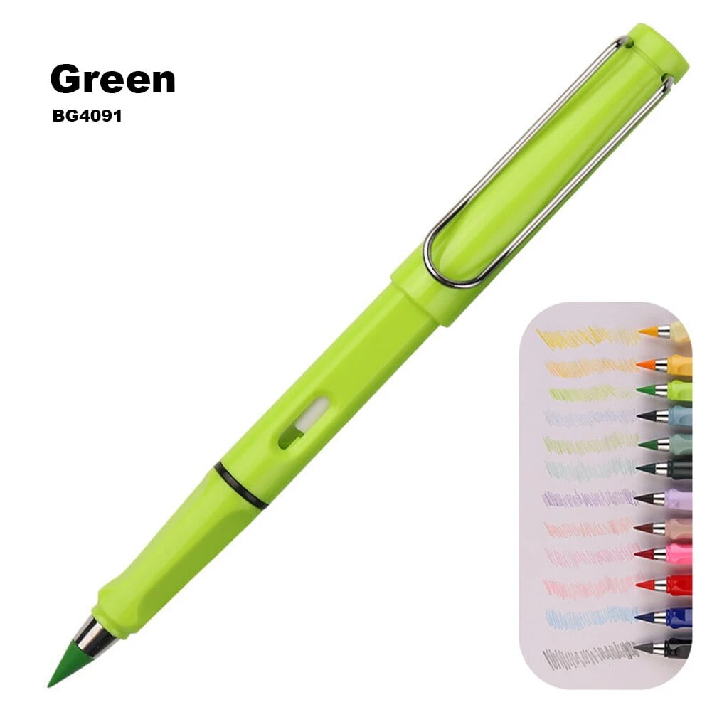 Unlimited Writing Color Pencil No Ink Novelty Eternal Pen Art Sketch ...