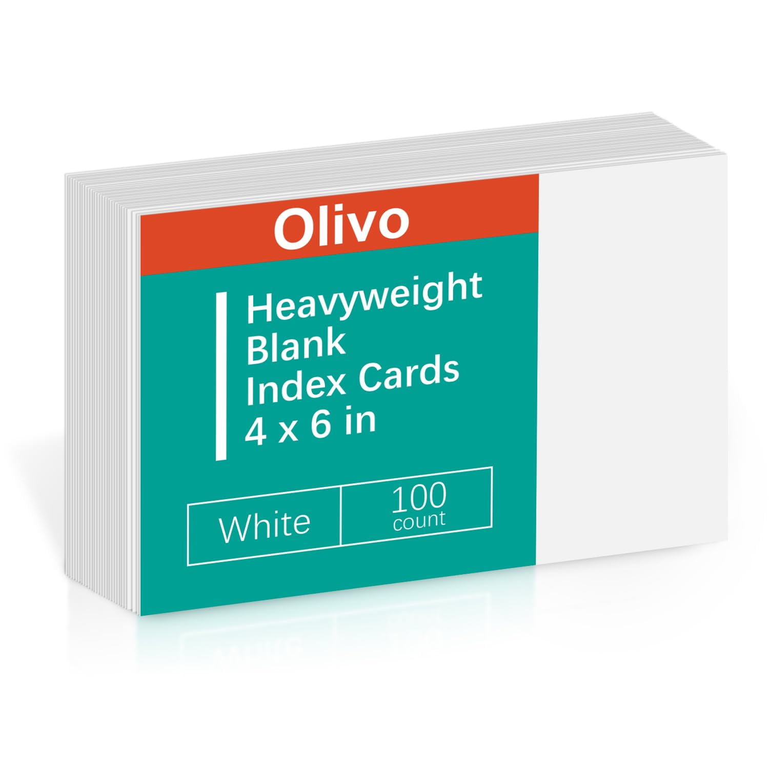 Unlined 4x6 Index Cards Blank Thick Cardstock 220 GSM, No Bleed-Through ...