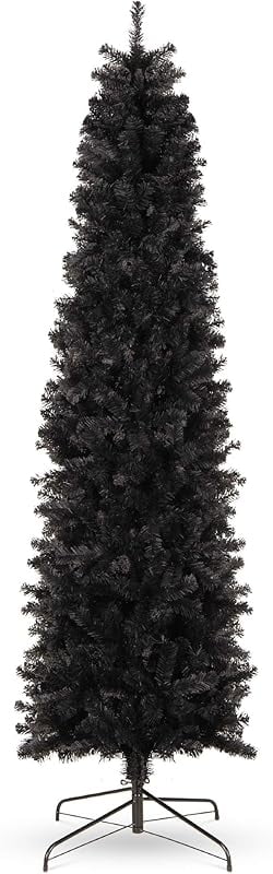 Unlit Pencil Christmas Tree, 6ft Premium Artificial Tree, Realistic ...