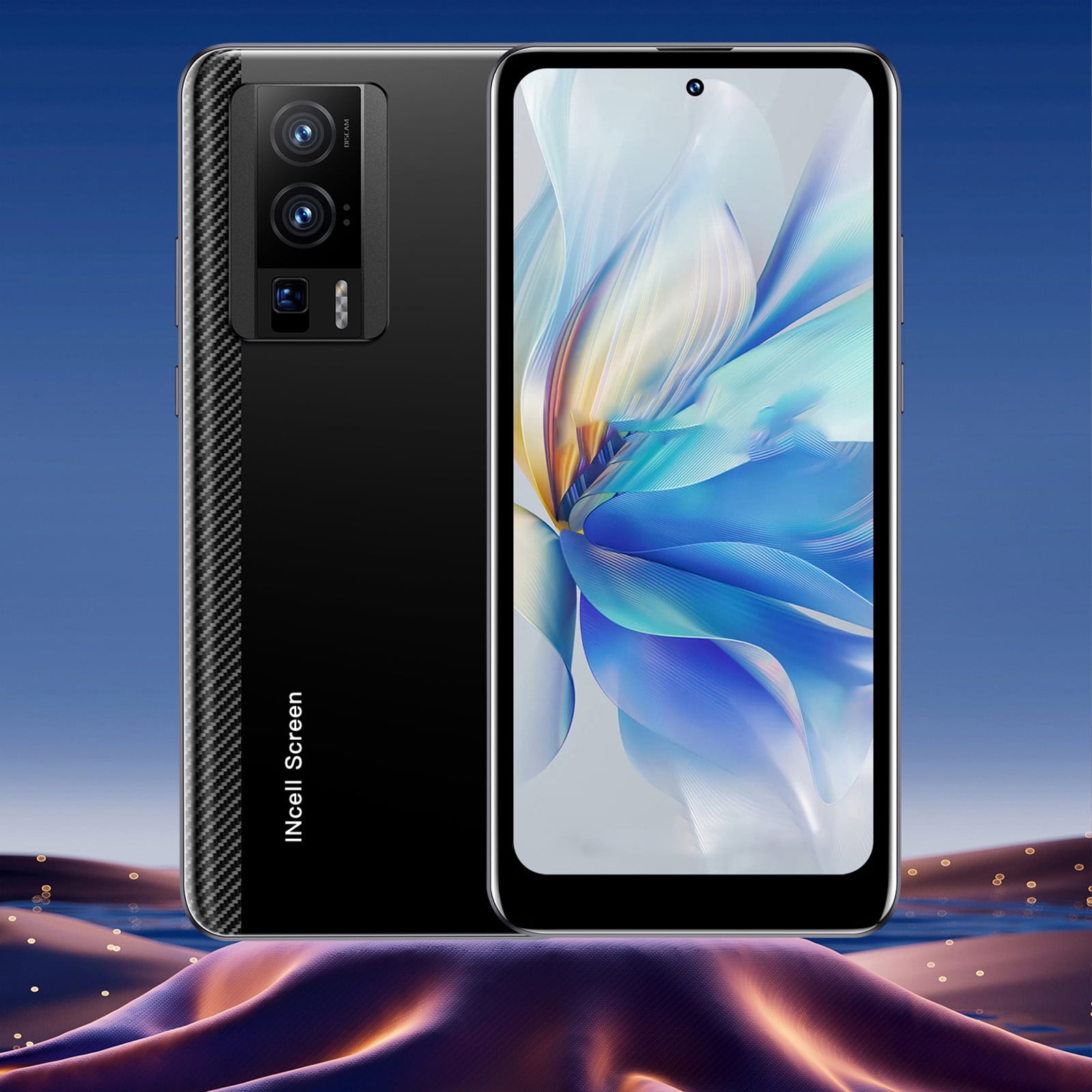 Unlocked Android Smartphone 6.6" HD - 8GB RAM 128GB ROM, Dual SIM 4G ...